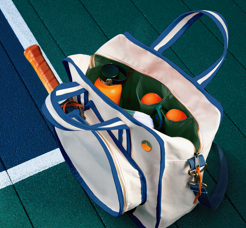 French Blue Classic Pickleball Bag – Sloane ATX