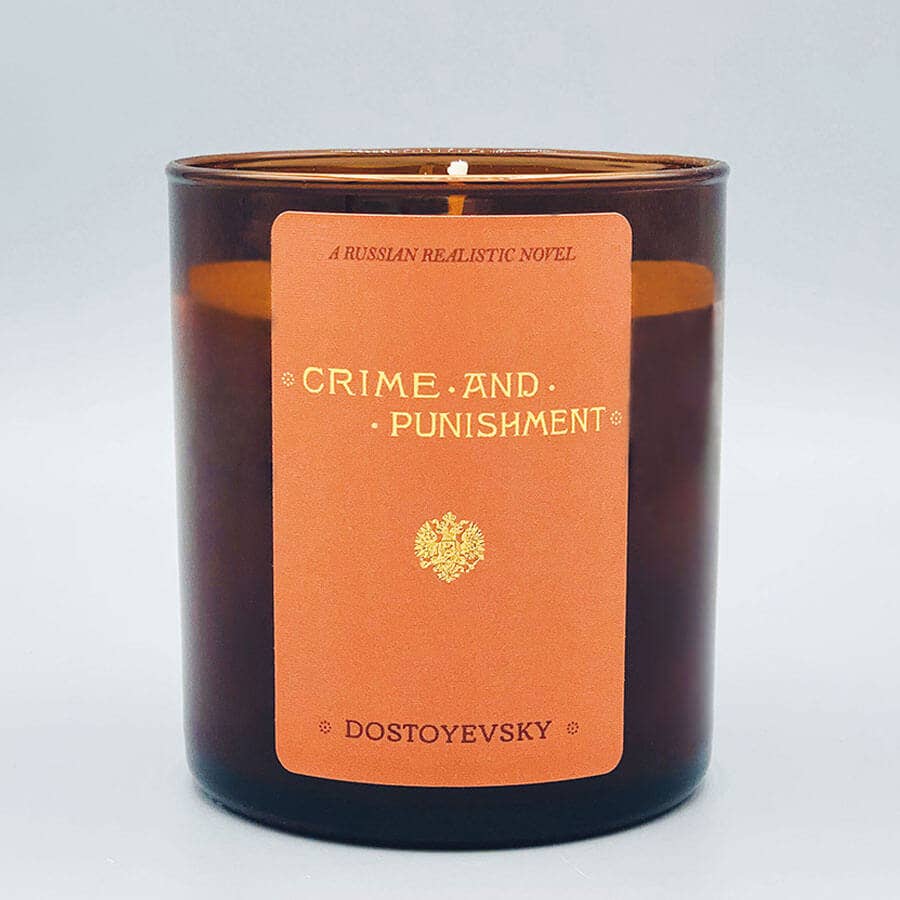 "Crime and Punishment" Candle – Sloane ATX